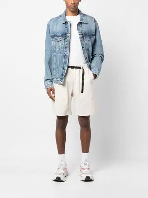 Gramicci Buckle-fastening Waistband Shorts - Neutrals