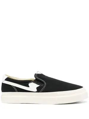 S.W.C STEPNEY WORKERS CLUB Contrast-stitch Slip-on Sneakers