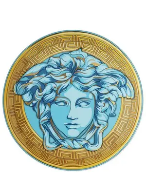 Versace Medusa Amplified Plate - Blue