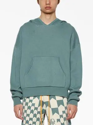 Rhude Logo-print Knitted Hoodie