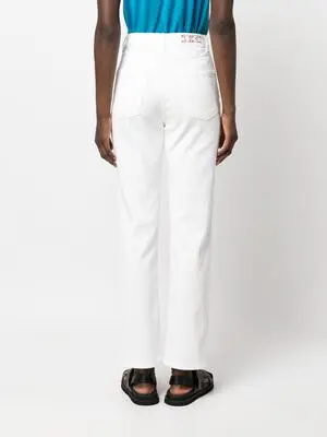 Kiton High-rise Slim-fit Jeans