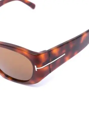 TOM FORD Leopard-print Sunglasses