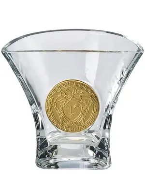 Versace X Rosenthal Medusa Glass Vase - White