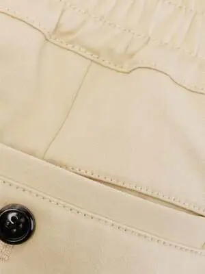 AMI Paris Cotton Chino Shorts - Neutrals