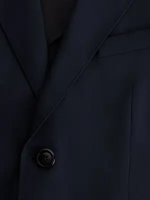 AMI Paris Single-breasted Cotton Blazer