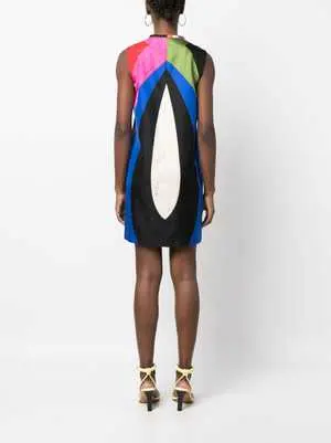 Emilio Pucci Goccia-print Silk Minidress
