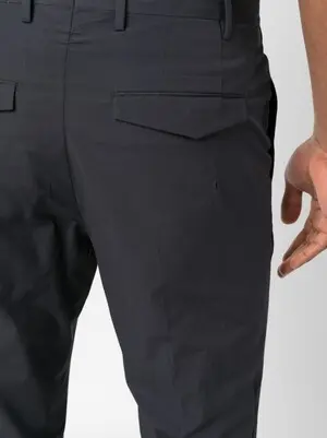 PT TORINO Straight-leg Tailored Trousers - Black
