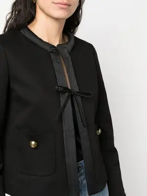 Emilio Pucci Bow-fastening Cropped Jacket
