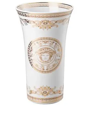 Versace Medusa Gala Vase - White