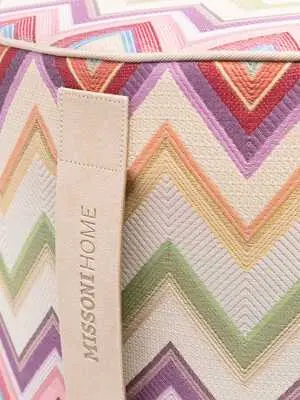 Missoni Zigzag-pattern Foot Stool