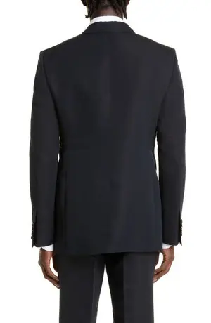 TOM FORD Shelton Cotton & Silk Poplin Tuxedo Jacket