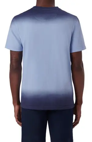 Bugatchi Dip Dye Crewneck T-shirt