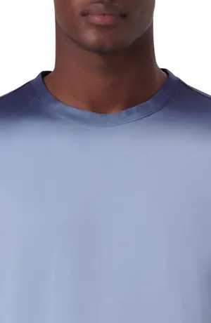 Bugatchi Dip Dye Crewneck T-shirt