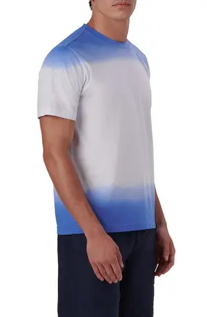 Bugatchi Dip Dye Crewneck T-shirt