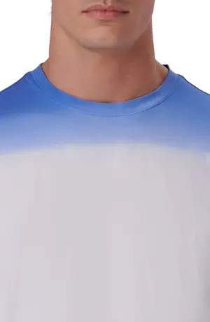 Bugatchi Dip Dye Crewneck T-shirt
