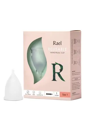 RAEL Reusable Menstrual Cup - No Color