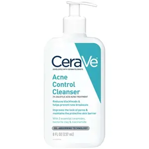 Cerave Acne Control Salicylic Acid Cleanser - One-color