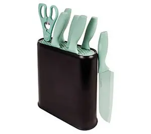 BERGHOFF 8pc Pp Cutlery Set With Universal Bloc Knife Block - One-color