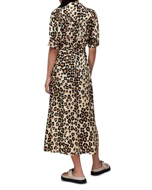 Whistles Painted Midi Dress