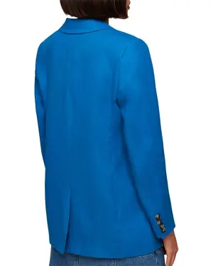 Whistles Lucy Linen Blazer