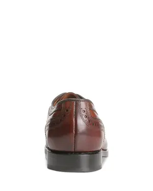 Allen Edmonds Strand Cap-toe Leather Dress Shoes - Dark Chili