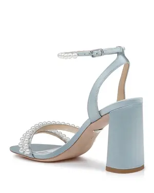 Badgley Mischka Feisty Ankle Strap High Heel Sandals
