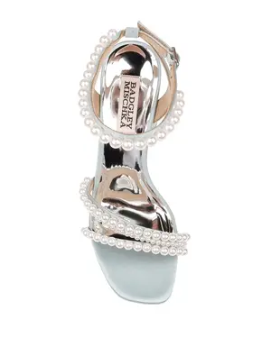 Badgley Mischka Feisty Ankle Strap High Heel Sandals