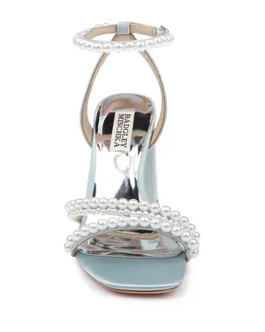 Badgley Mischka Feisty Ankle Strap High Heel Sandals