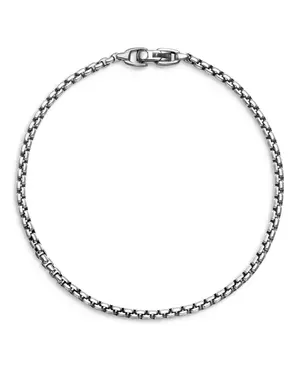 David Yurman Box Chain Bracelet - Silver