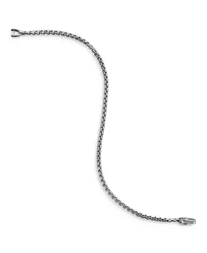 David Yurman Box Chain Bracelet - Silver