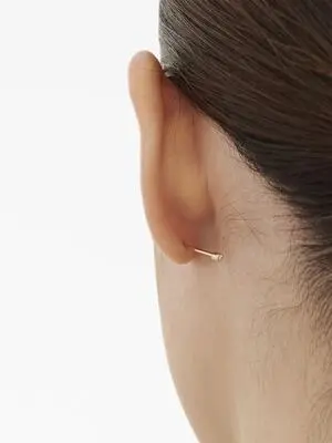 Shihara 18kt Yellow Twist Pin 03 Earring