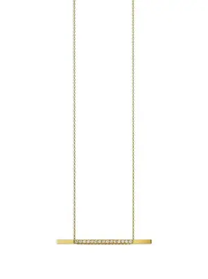 Shihara 18kt Yellow Bar Necklace - Gold