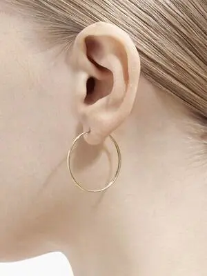 Shihara 18kt Yellow Double Hoop 30 Earring