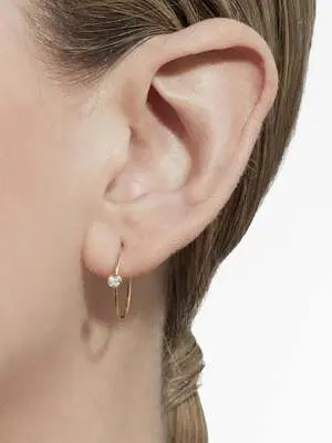 Shihara 18kt Yellow Diamond Single Hoop Earring