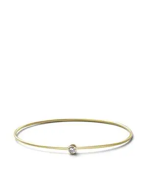 Shihara 18kt Yellow Diamond Bangle - Gold
