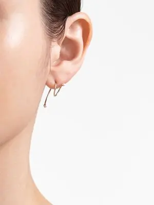 Shihara 18kt Yellow Twist Curl Single Earring