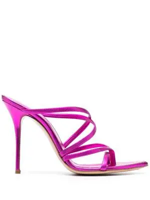 Casadei Julia Lucrezia 105mm Sandals - Pink