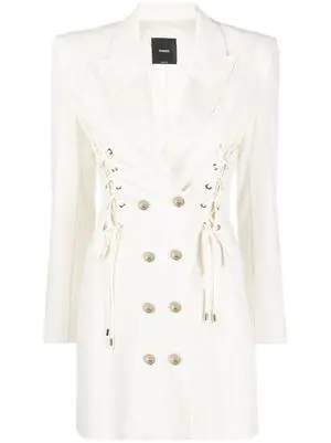 Pinko Lace-up Blazer Dress
