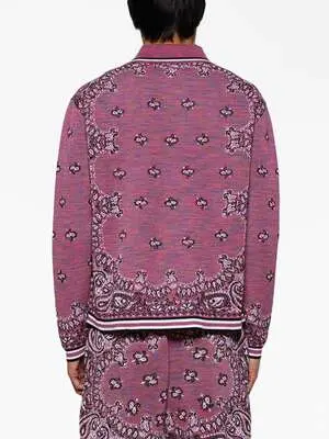 Amiri Space Dye Bandana Polo Shirt