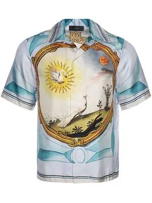 Amiri Landscape Frame Printed Shirt
