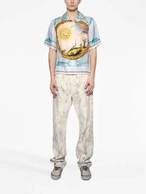 Amiri Landscape Frame Printed Shirt