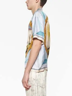 Amiri Landscape Frame Printed Shirt