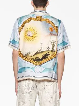 Amiri Landscape Frame Printed Shirt