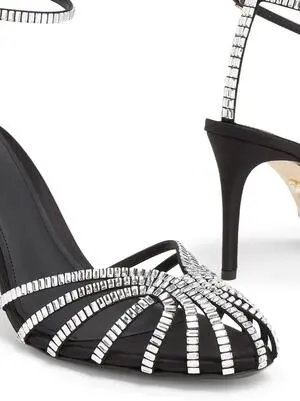 ALEVI MILANO Penelope 80mm Crystal-embellished Sandals