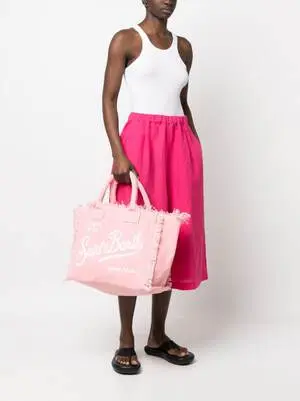 MC2 SAINT BARTH Logo-print Tote Bag