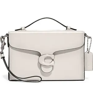 COACH Tabby Glovetanned Leather Box Crossbody Bag
