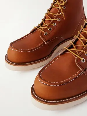 Red Wing 875 Classic Moc Leather Boots - Brown
