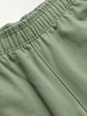 ADISH Tatreez Wide-leg Logo-embroidered Cotton-jersey Shorts