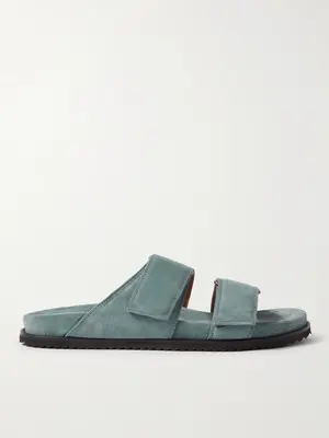Mr P. David Regenerated Suede Sandals