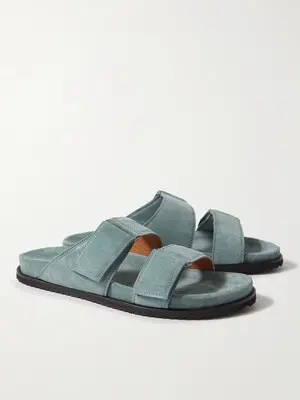 Mr P. David Regenerated Suede Sandals
